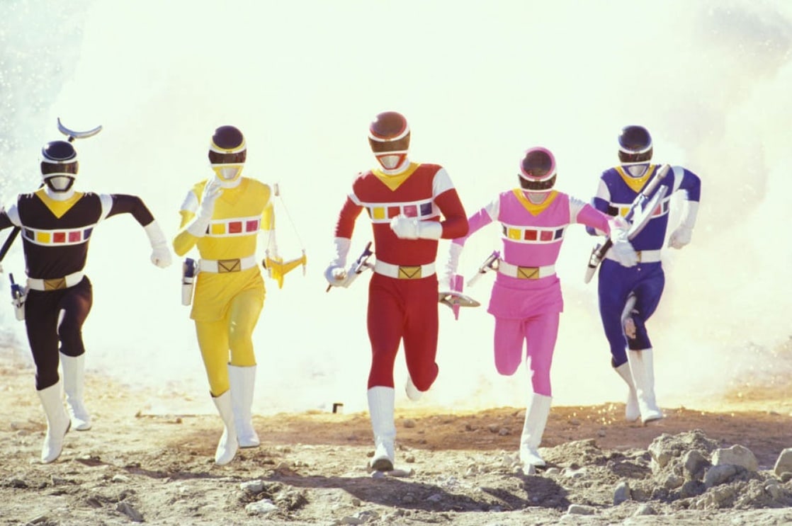 Image of Power Rangers in Space