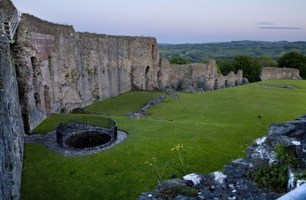 Inner ward of the castle