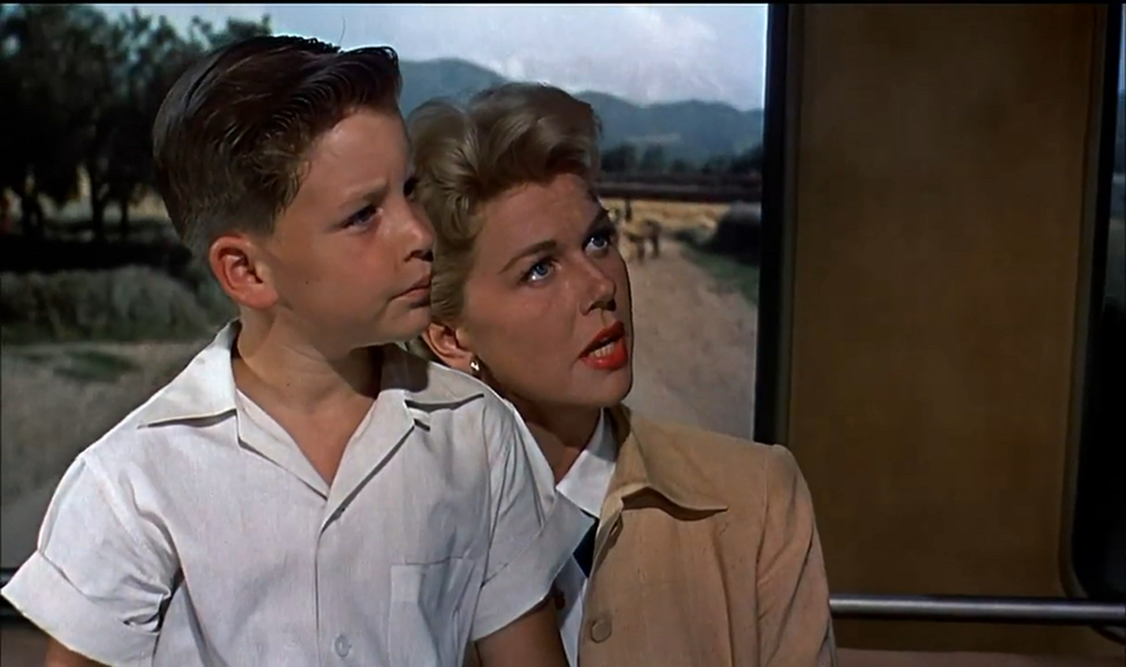 Doris Day and Christopher Olsen