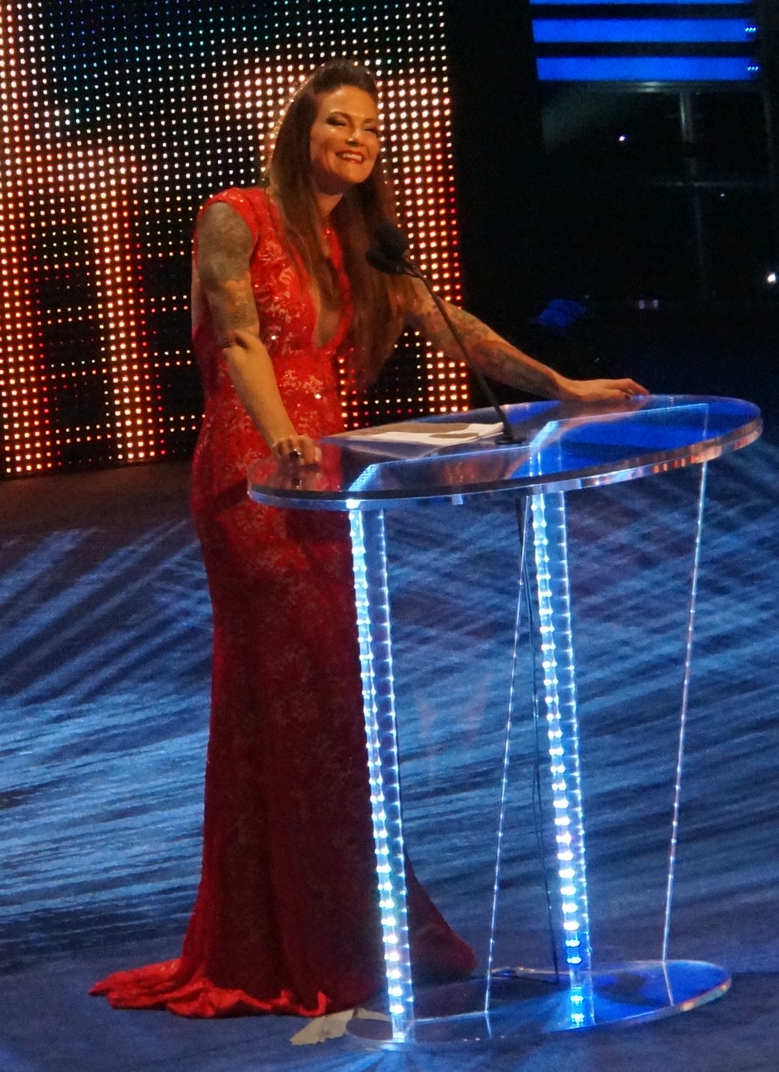 Amy Dumas goes into the WWE Hall of Fame