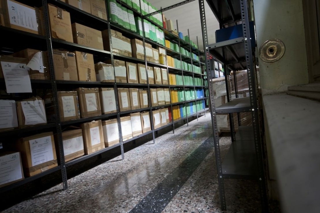 Archive of hospital records