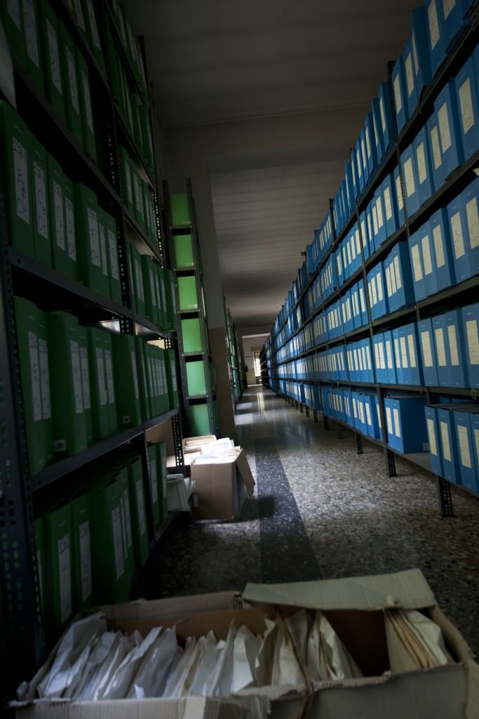 Archive of hospital records