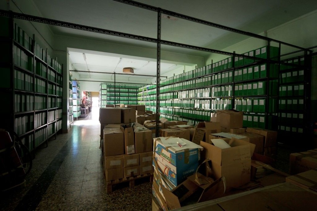 Archive of hospital records