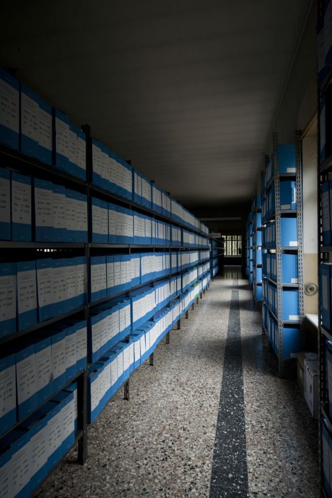 Archive of hospital records