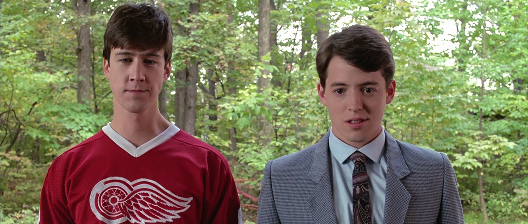 Alan Ruck and Matthew Broderick