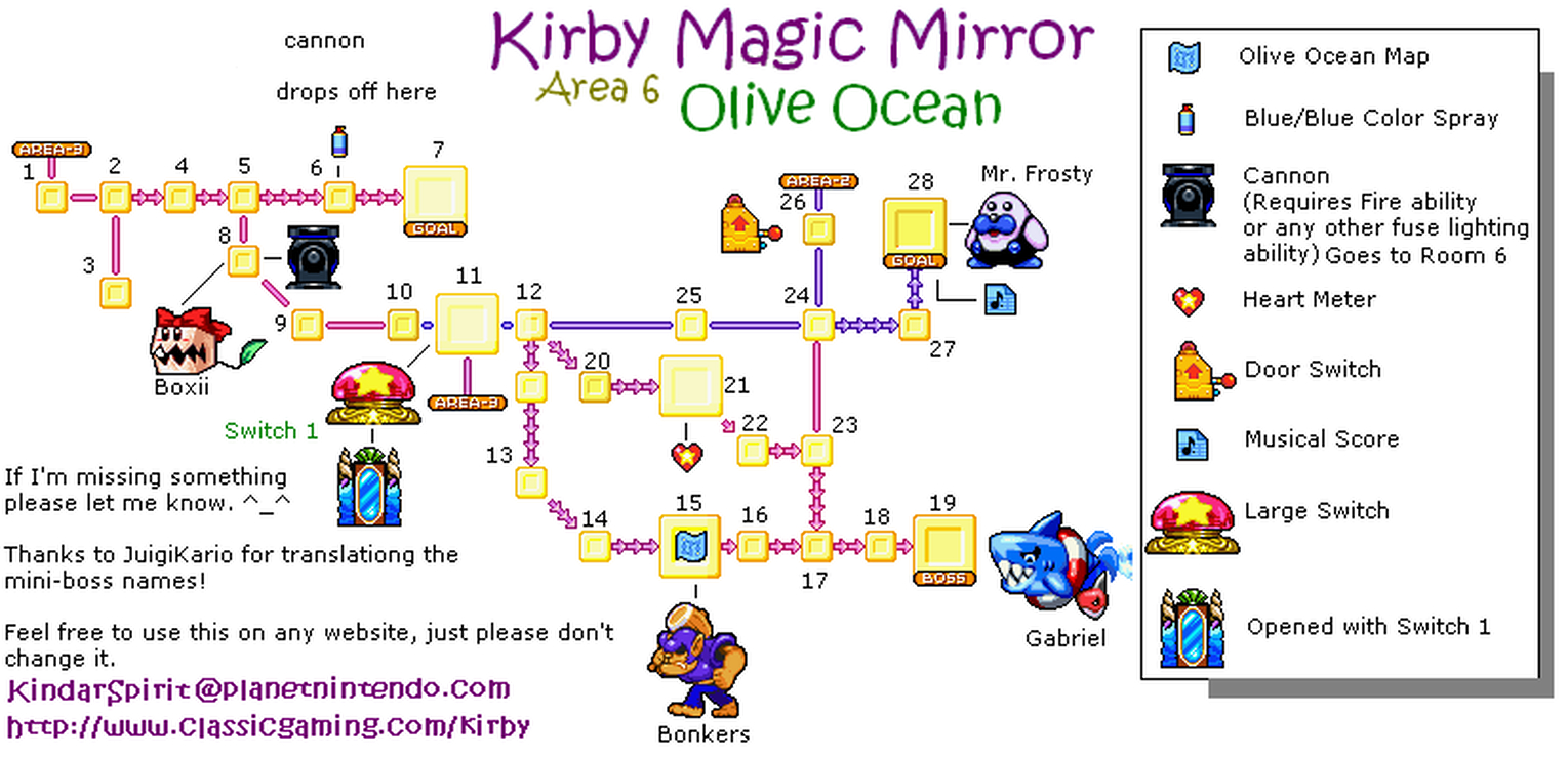 Area 6 - Olive Ocean