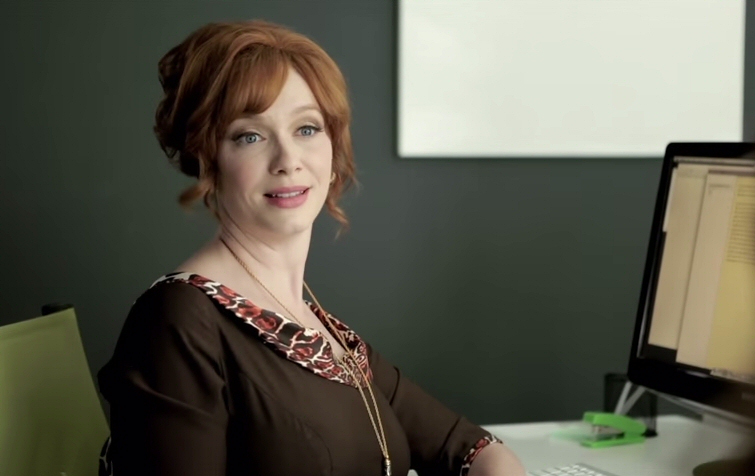Image of Modern Office with Christina Hendricks