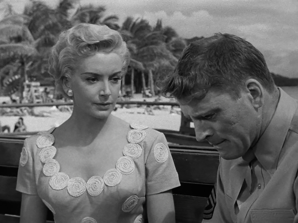 Deborah Kerr and Burt Lancaster