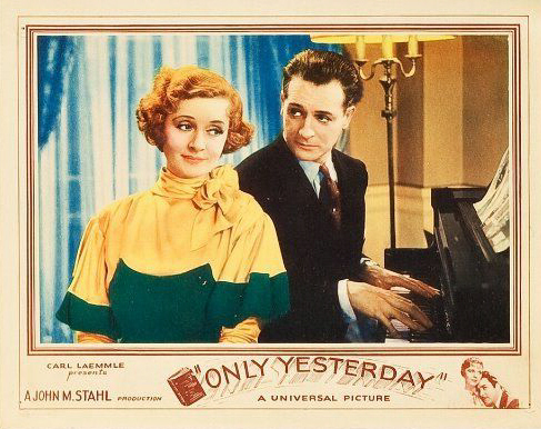 Image of Only Yesterday