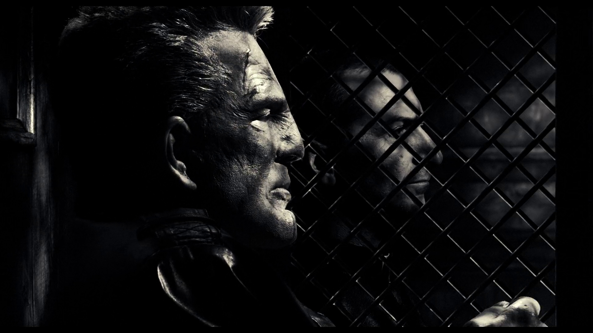 Mickey Rourke and Frank Miller