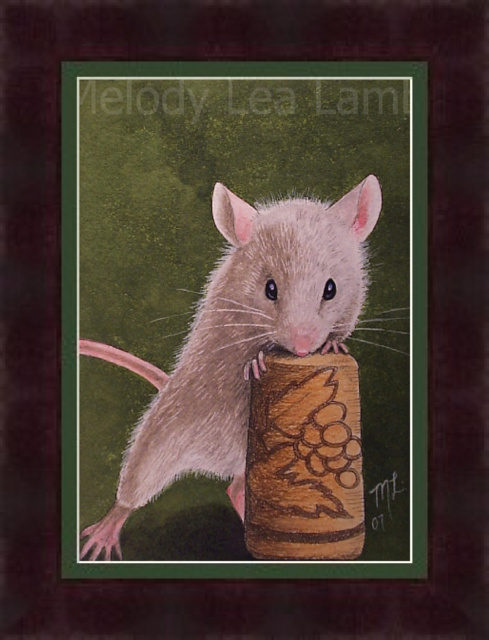 White Mouse by Melody Lea Lamb