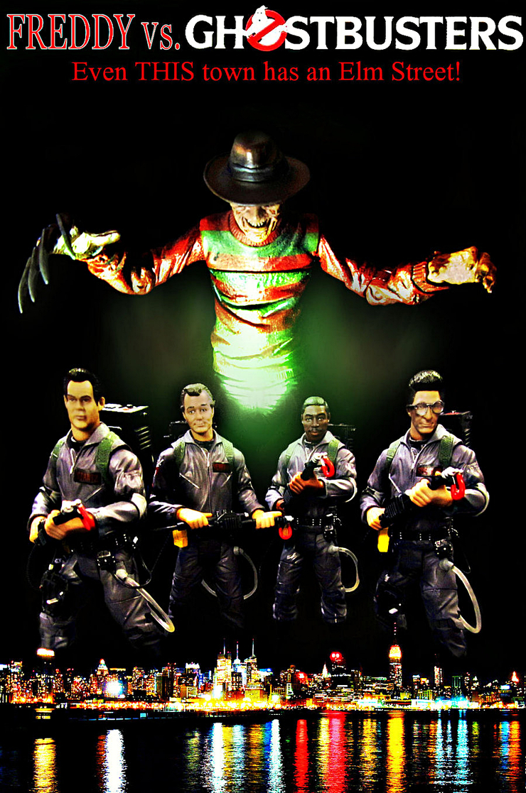Picture of Freddy vs Ghostbusters