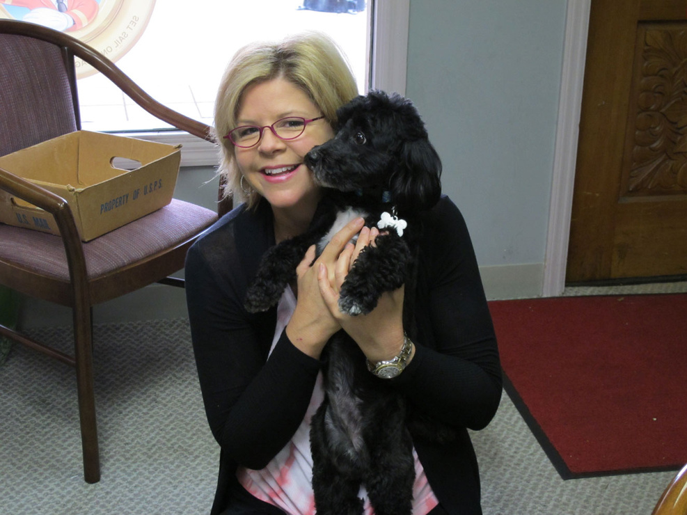 Susan Graham with Sophie.