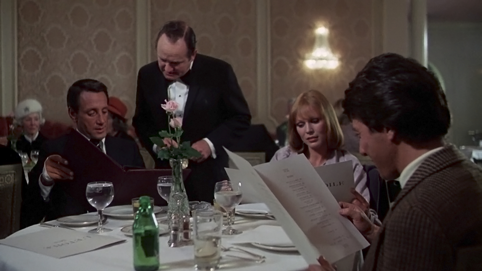 Roy Scheider, Marthe Keller and Dustin Hoffman