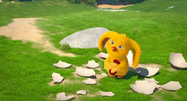 Picture of Rabbit Without Ears and Two-Eared Chick