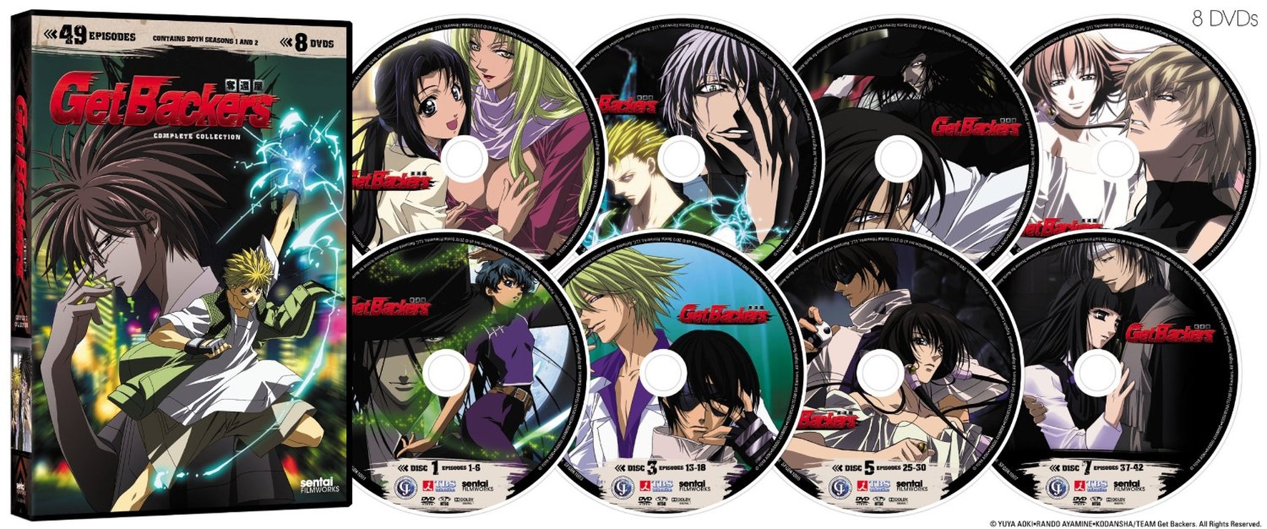 Picture of Get Backers Complete Collection