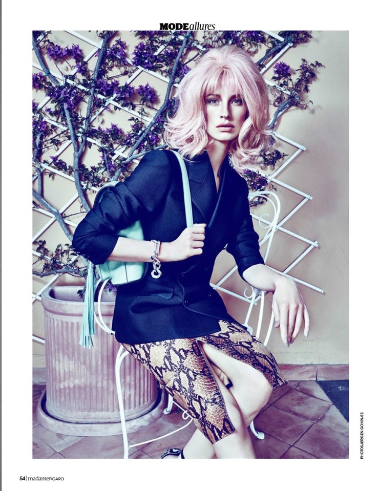 Madame Figaro France 16th January 2015: Alice Corn