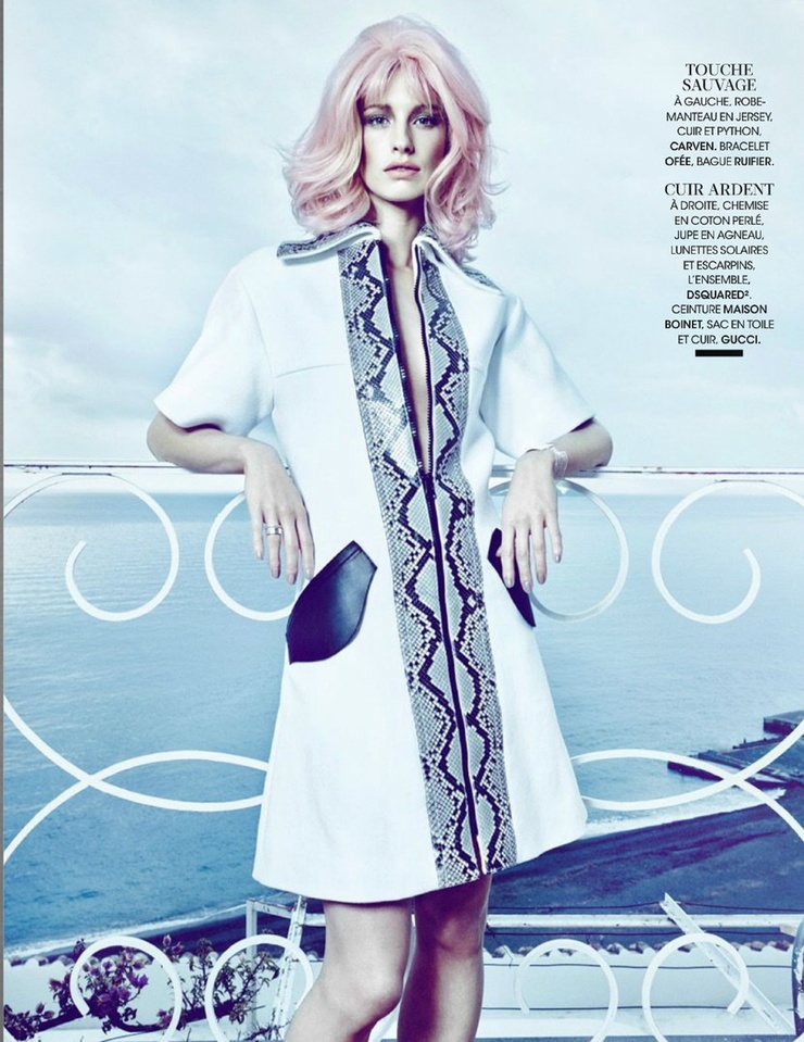 Madame Figaro France 16th January 2015: Alice Corn