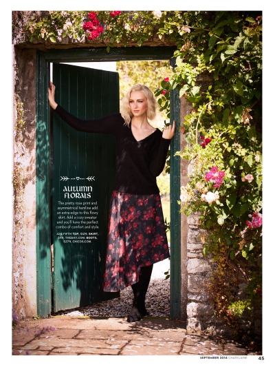 Meagan Callen by Alvaro Goveia for Chatelaine Sept