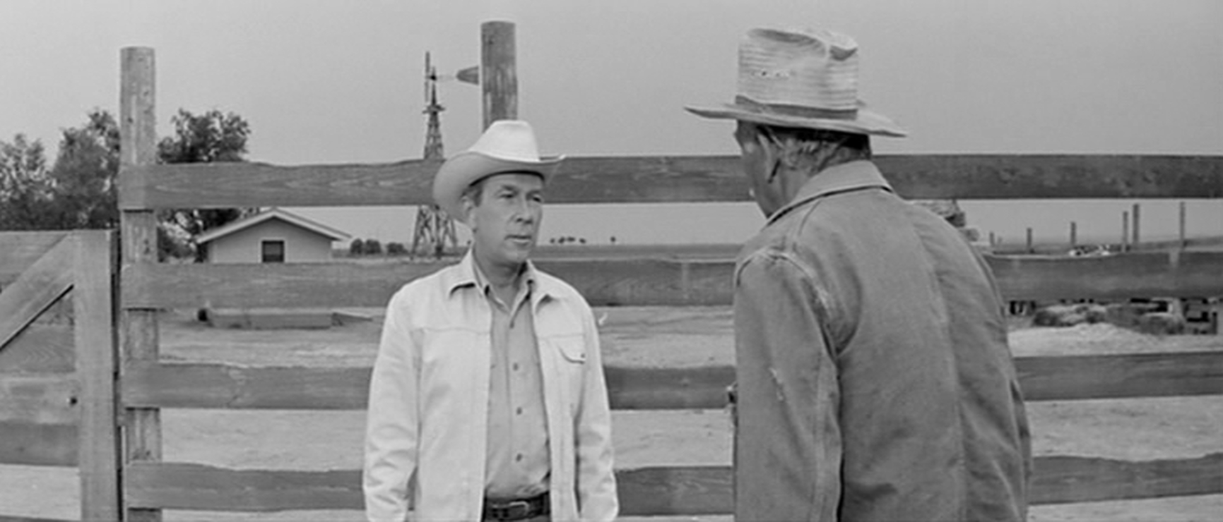 Whit Bissell and Melvyn Douglas