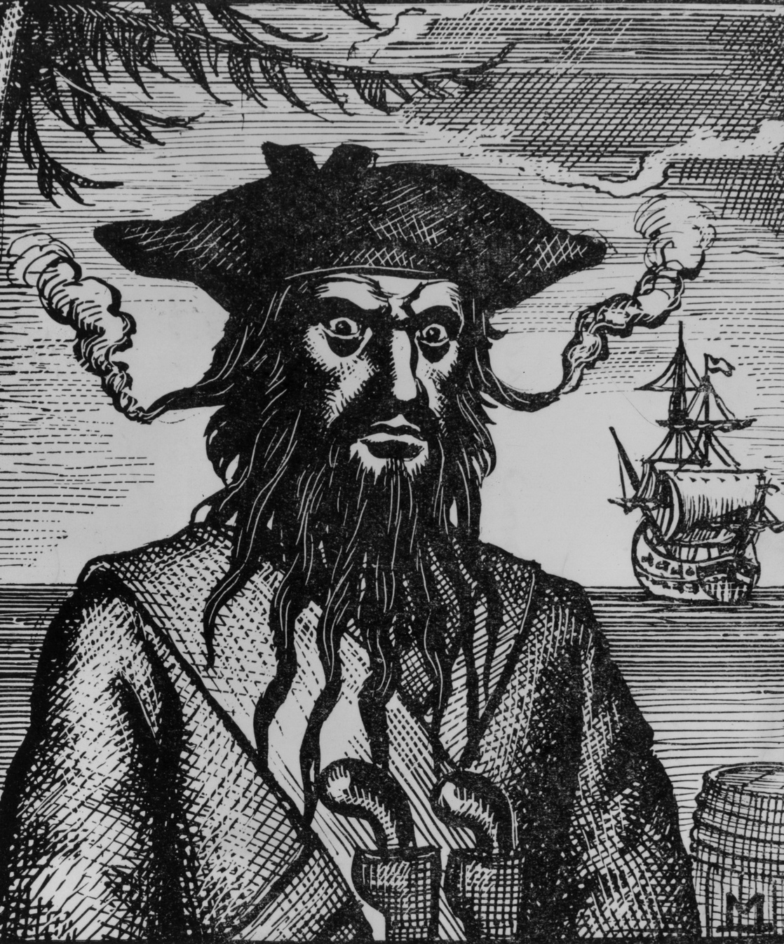 Picture of Edward Teach / Blackbeard