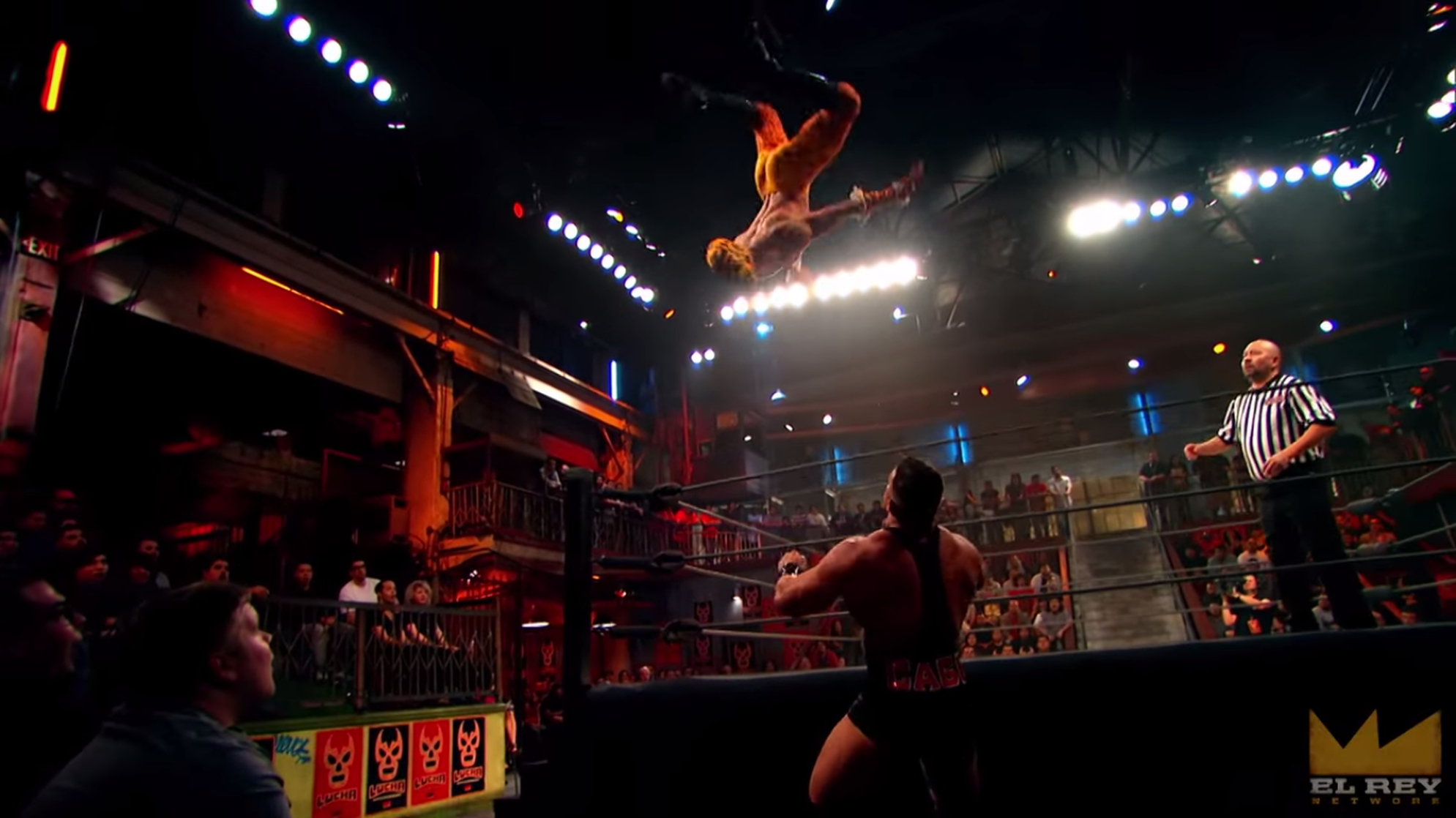 Image of Prince Puma vs. Cage (Lucha Underground, 2/25/15)