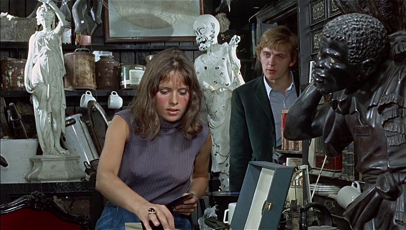 Susan Brodrick and David Hemmings