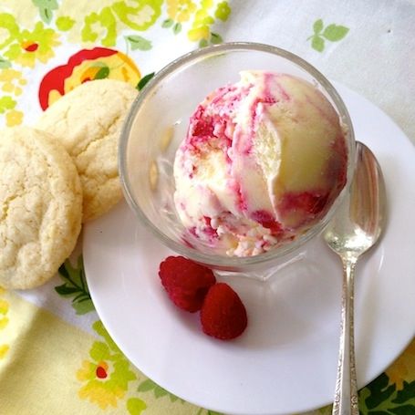 Raspberry Ripple Ice Cream picture
