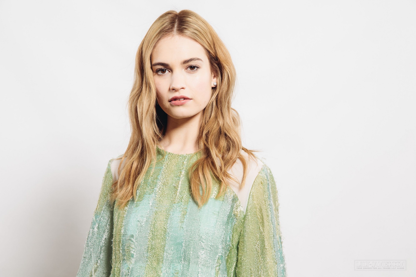 Lily James image