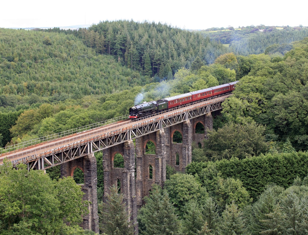 St Pinnock Viaduct, England