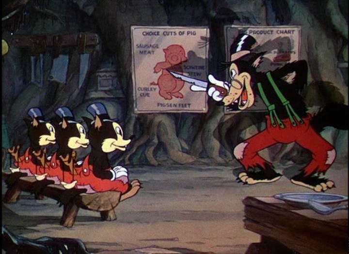 Picture of Three Little Wolves