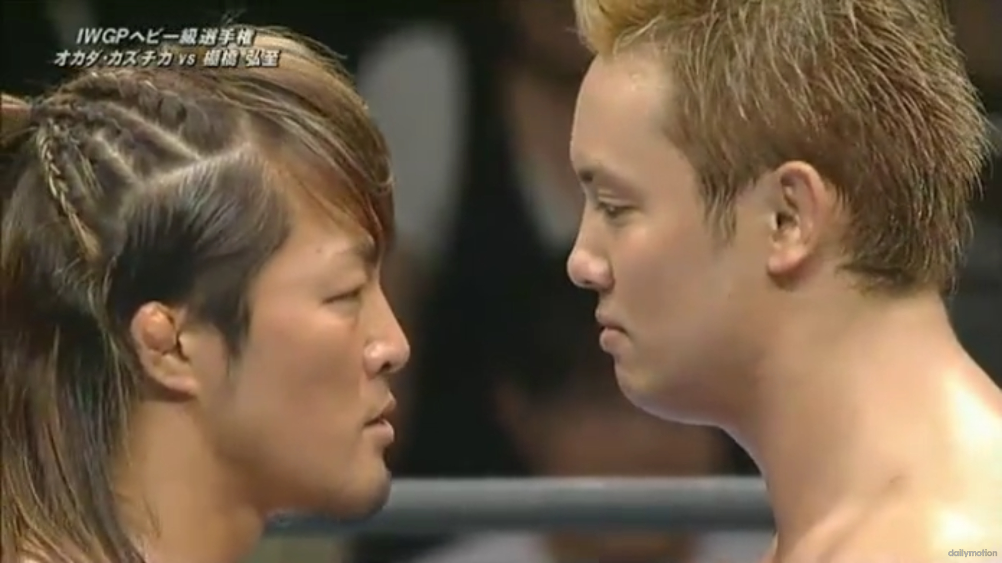 Picture of Hiroshi Tanahashi vs. Kazuchika Okada (NJPW, King of Pro Wrestling 2013)