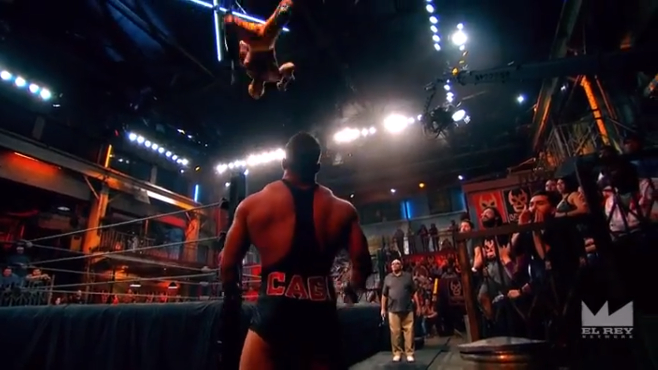 Picture of Cage vs. Prince Puma (Lucha Underground, 03/25/15)