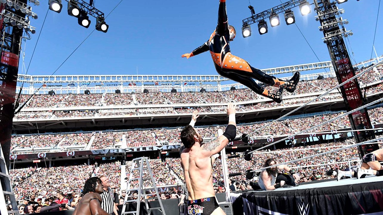 Intercontinental Championship Ladder Match picture