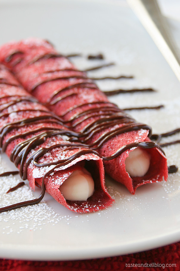 Picture of Red Velvet Crepes