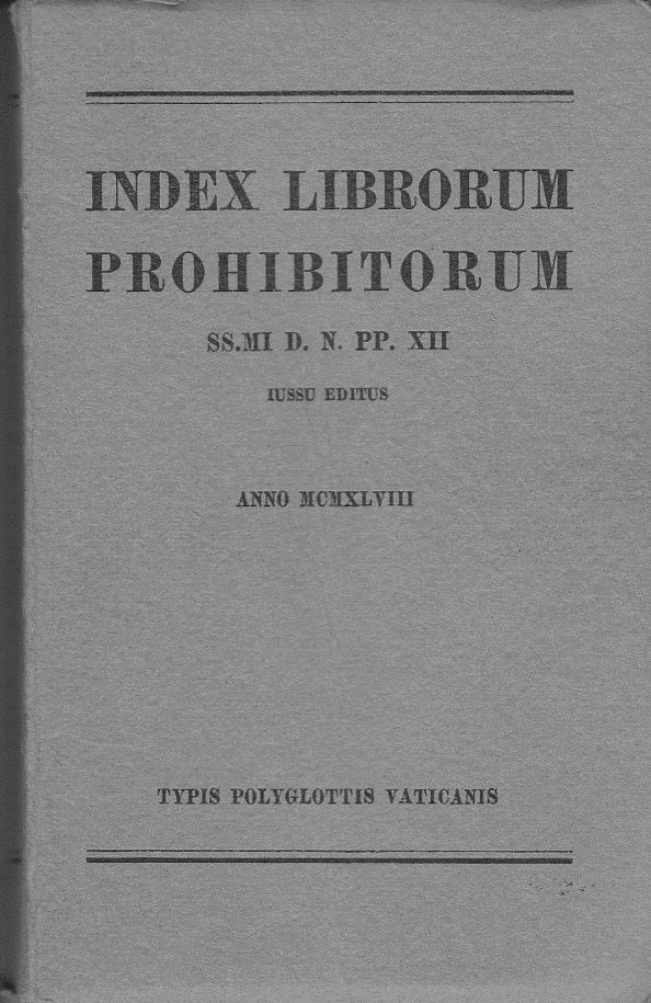 Image of Index Librorum Prohibitorum