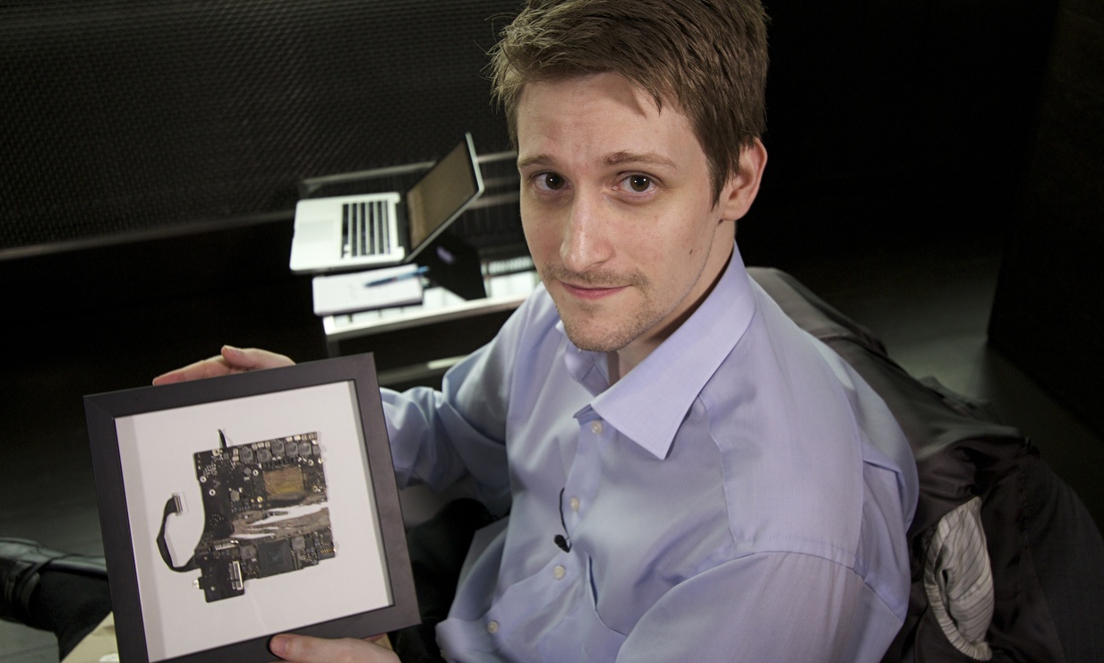 Picture of Edward Snowden