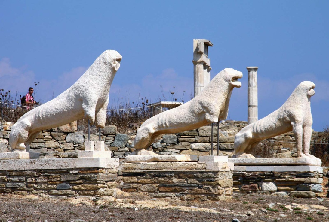 Delos Lions Terrace, Greece