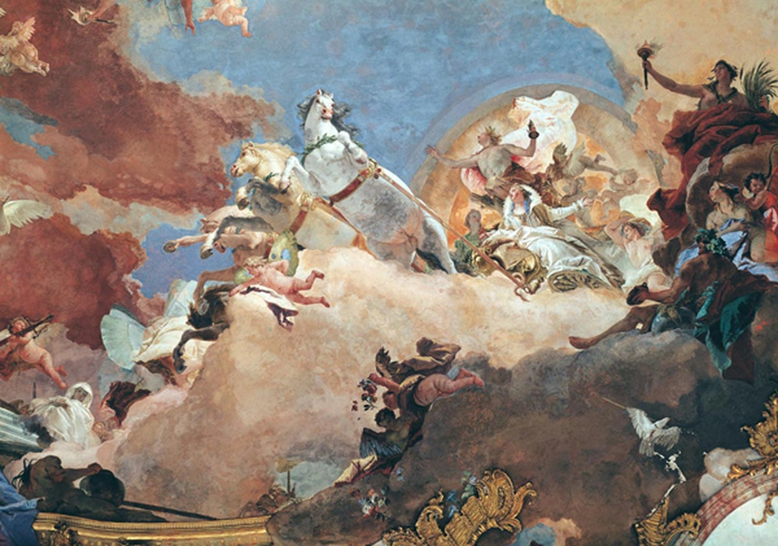 Tiepolo: Apollo in his Sun Chariot