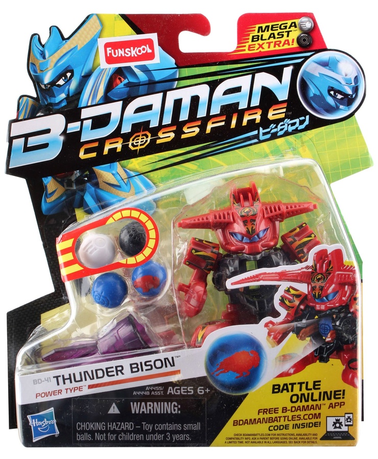 Picture of B-Daman Crossfire Thunder Bison Mega Blast Figure (BD-41)