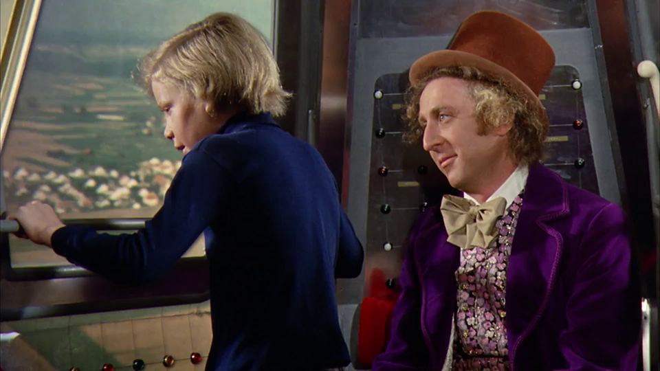 Peter Ostrum and Gene Wilder