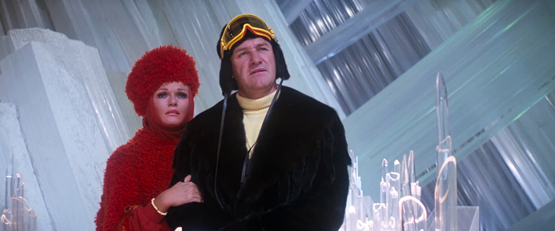 Valerie Perrine and Gene Hackman