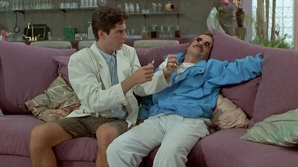 Jonathan Silverman and Terry Kiser