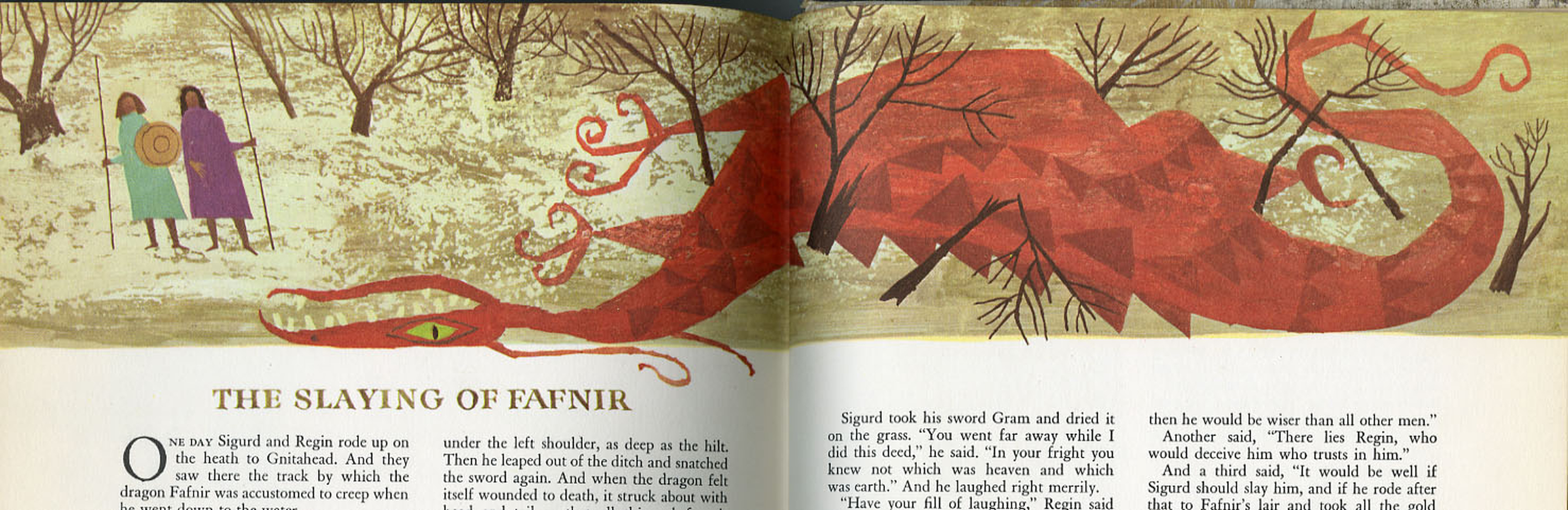 Picture of The Golden Treasury of Myths and Legends (A Giant Golden ...