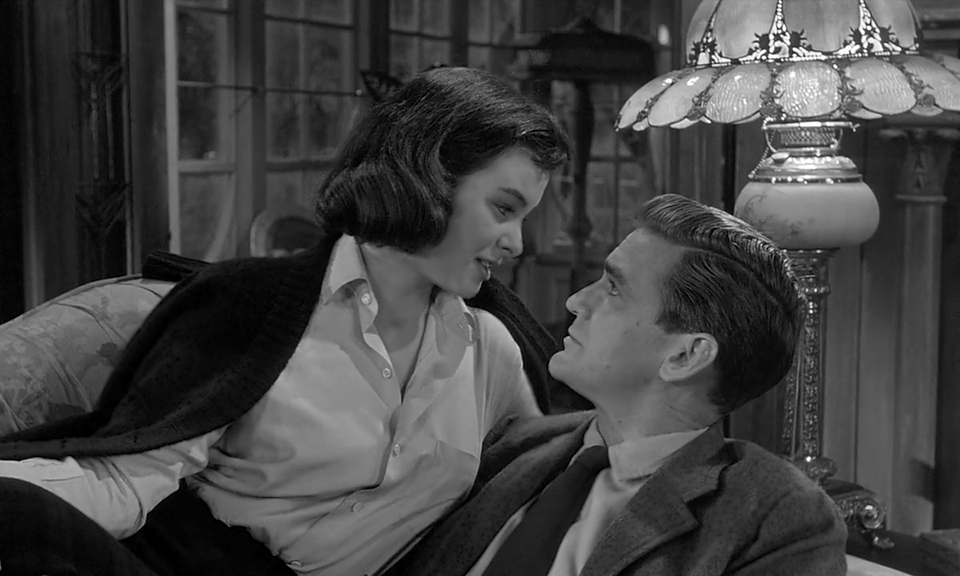 Audrey Dalton and Rod Taylor