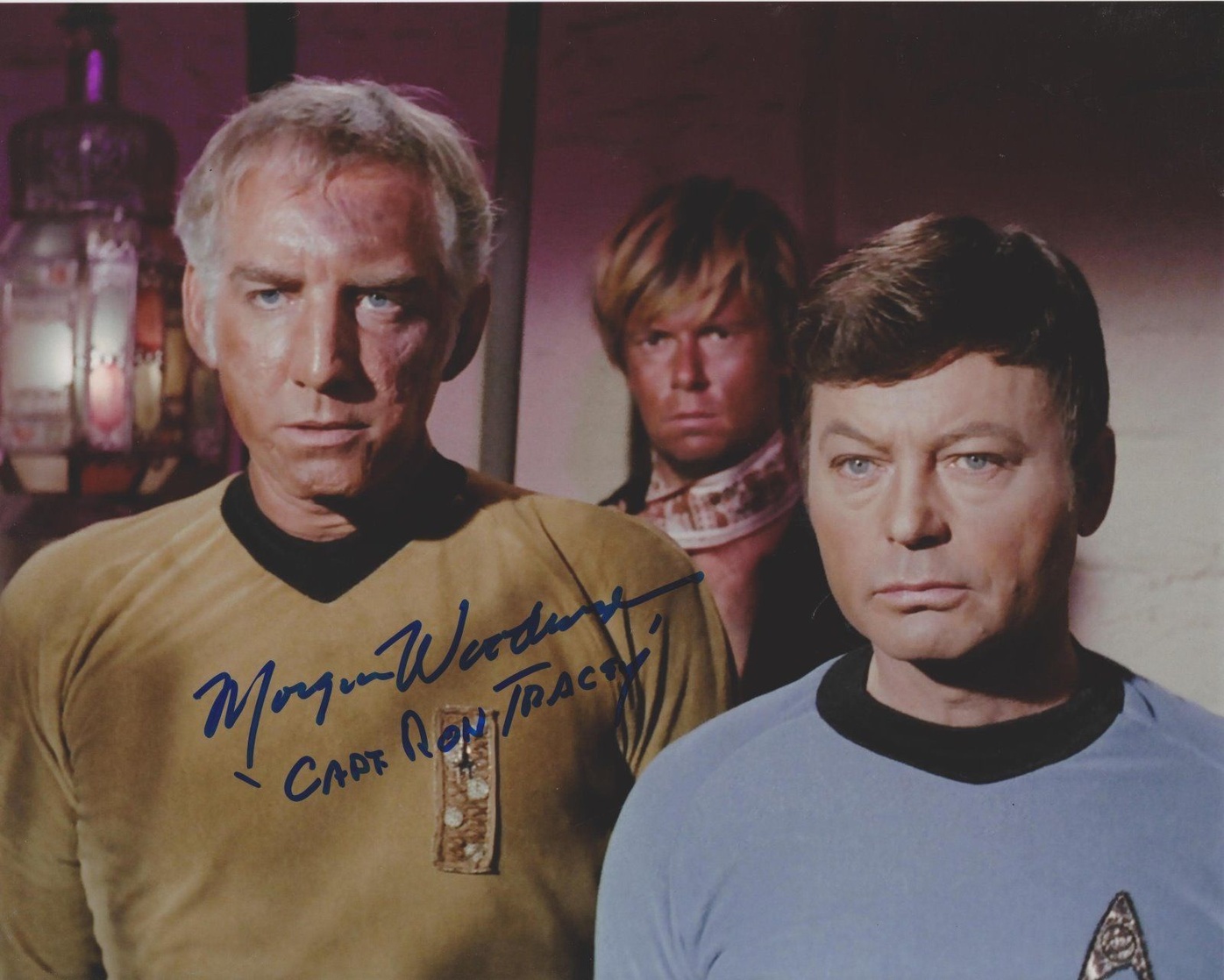 Morgan Woodward, DeForest Kelley