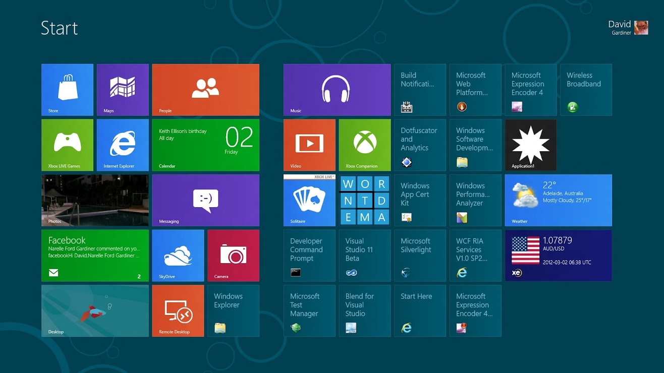 Picture of Windows 8
