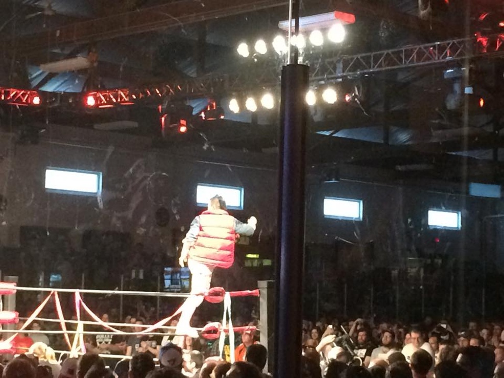 Picture of KUSHIDA vs. Will Ferrara (ROH, 5/16/15)