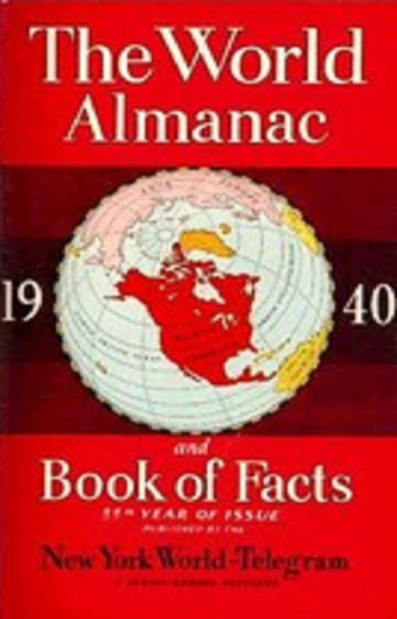 Picture of The World Almanac and Book of Facts 1940