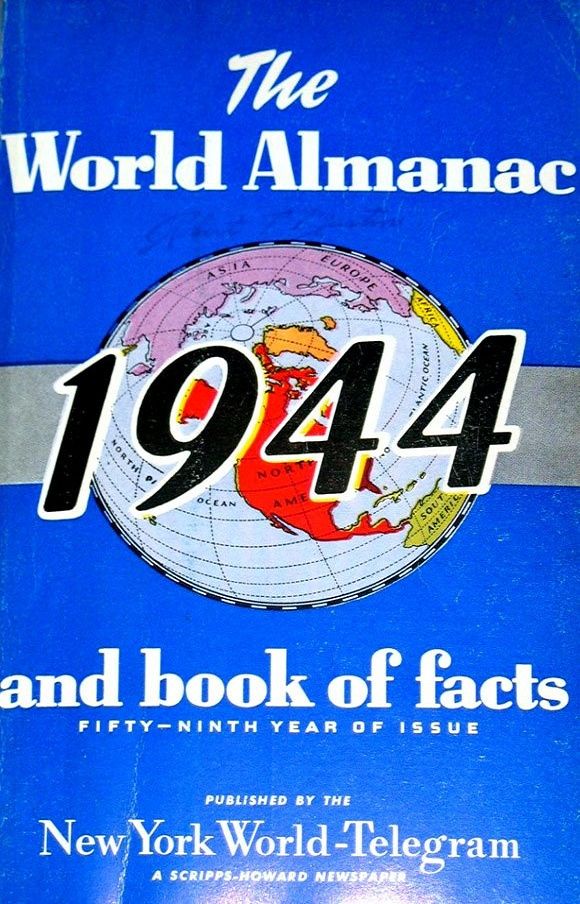 Picture of The World Almanac and Book of Facts 1944
